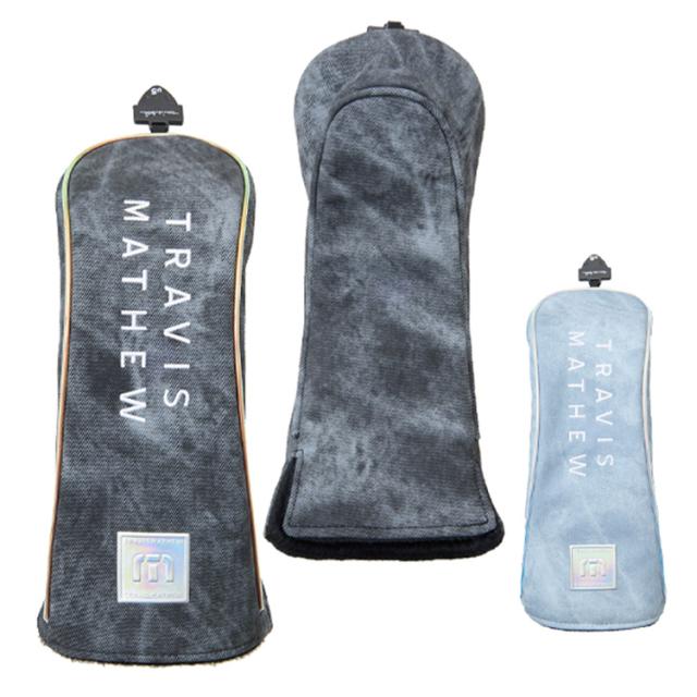 トラヴィスマシュー ゴルフ ヘッドカバー ユーティリティウッド用 メンズ レディース ユーティリティカバー 裏地ボア ブランド 7AM909 TravisMathew