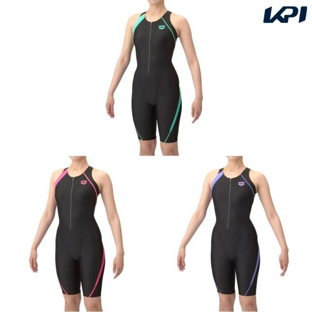 アリーナ ARENA 水泳水着 レディース   フィットネスワンピーススパッツ（Ｙバック・ハーフレッグ・差し込みパッド） AS5SWF04L