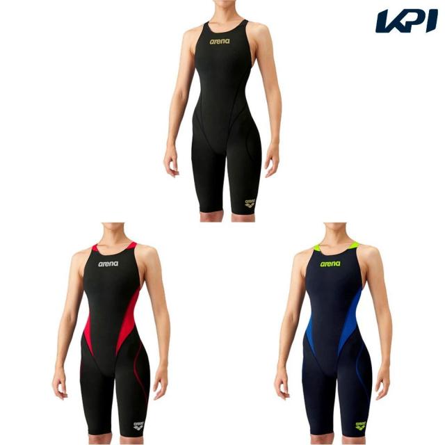 アリーナ ARENA 水泳水着 レディース   ハーフスパッツオープンバック(クロスバック) ARN-1010W