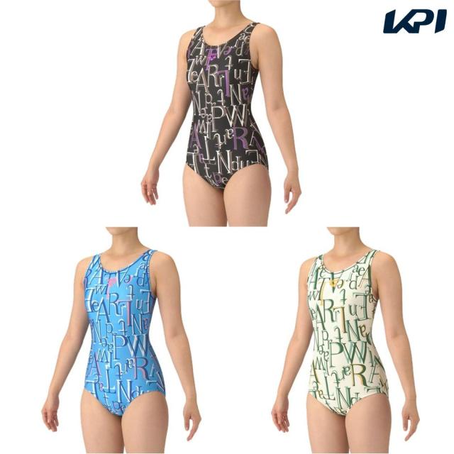 アリーナ ARENA 水泳水着 レディース   フィットネスワンピース（Ｕバック・差し込みパッド） AS5FWF21L