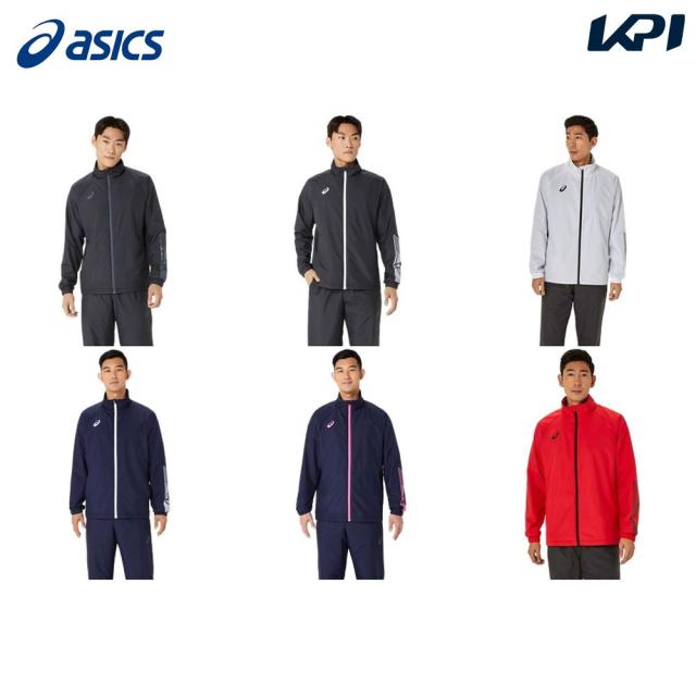 アシックス asics 健康・ボディケアウェア メンズ   裏トリコットウインドブレーカージャケット 2031E745 2024FW