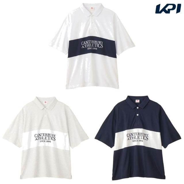 カンタベリー CANTERBURY ラグビーウェア メンズ   ショートスリーブパネルビッグ  RA325115 2025SS