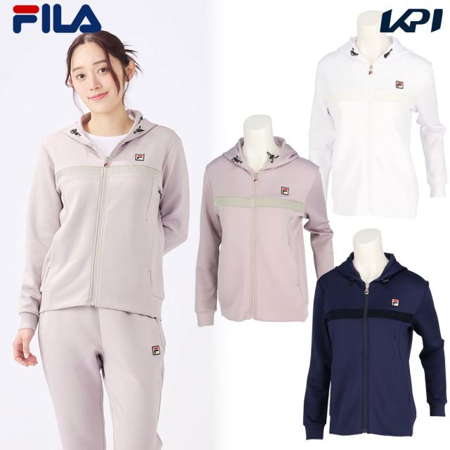 フィラ FILA テニスウェア レディース   フルジップパーカー EL0020 2025SS