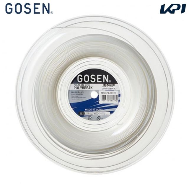 ゴーセン GOSEN テニスガット・ストリング    POLYBREAK 18 200mロール ポリブレイク18 TS1622