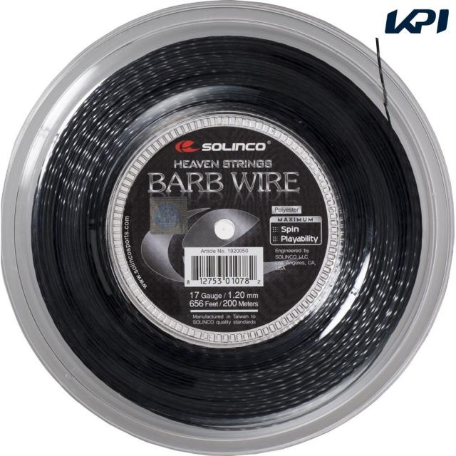 ソリンコ SOLINCO テニスガット・ストリング    バーブワイヤー 200mロール KSC779R