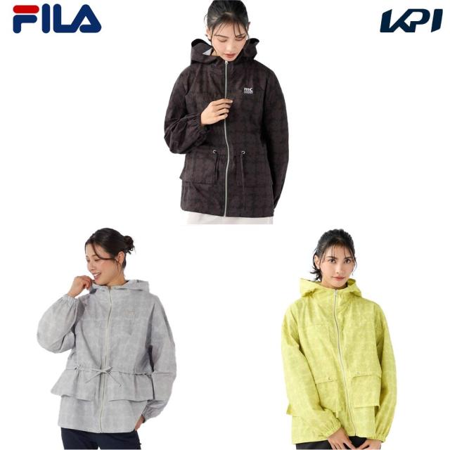 フィラ FILA アウトドアウェア レディース   ＭＣ裾フリルフルジップパーカ 313042 2023SS