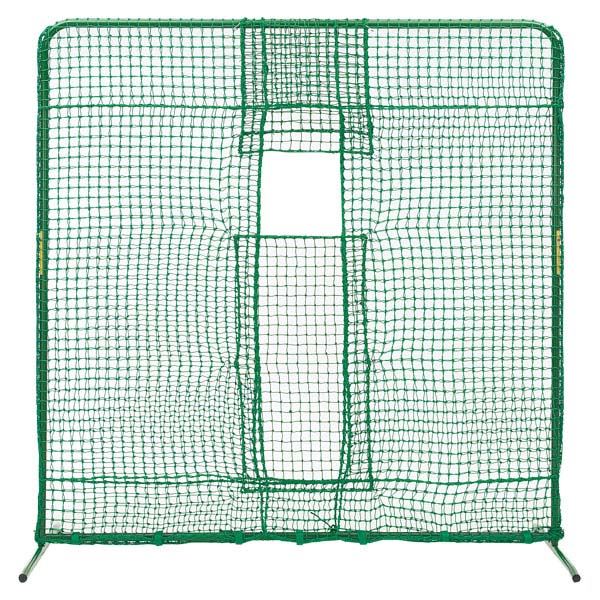 ゼット ZETT 野球その他  ピッチングマシン･ソフトボールマシン前ネット(脚部回転式)脚部鉄製 BM132Z