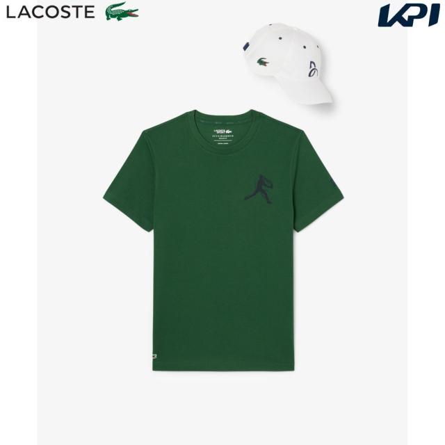 『即日出荷』ラコステ LACOSTE テニスウェア メンズ   『ノバク・ジョコビッチ』ドライTシャツ＆キャップ TH1044-99-381 2025FW