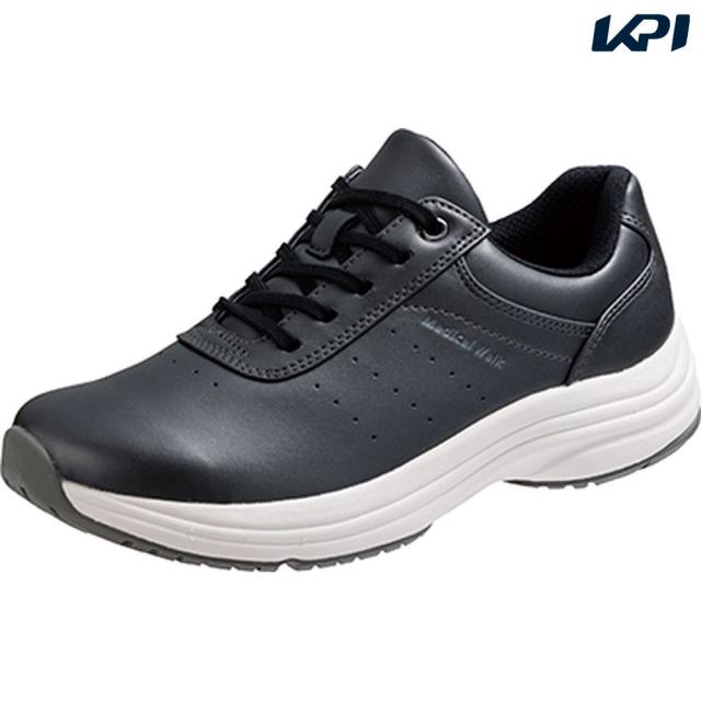 ASAHI アサヒシューズ レディース アサヒメディカルウォーク  AMW WK L041 BKメタリツク KV78573AA