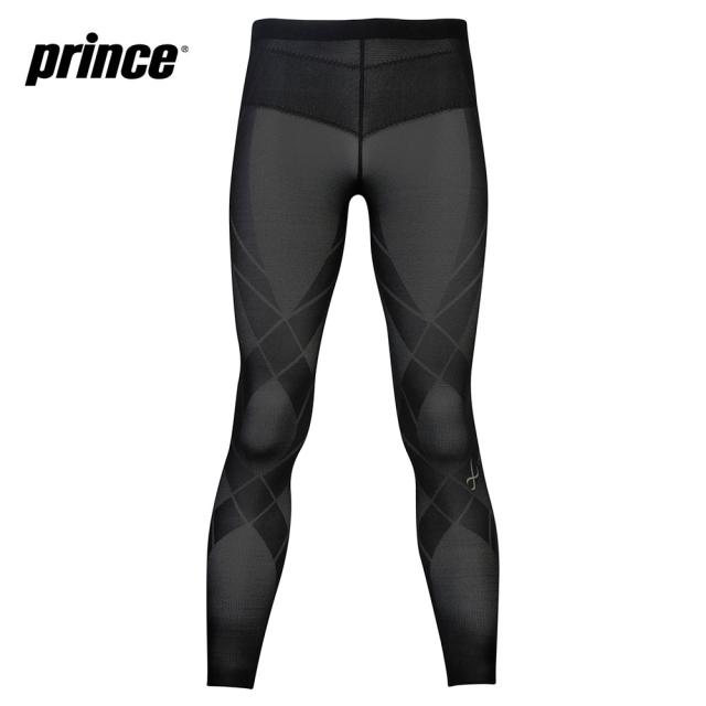 プリンス Prince× CW-X テニスウェア メンズ ジェネレｰタークールタイプロング（MEN'S）ロングタイツ HZO779 ベストセラー