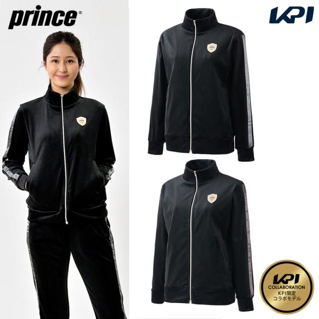 『即日出荷』【別注数量限定】プリンス Prince テニスウェア レディース ベロアジャケット KPI限定コラボモデル WF3662K 2023FW