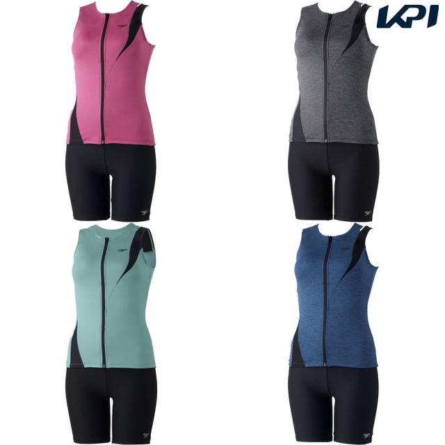 スピード Speedo 水泳水着 レディース   ディアゴナジッププロセパレーツ SFW32410