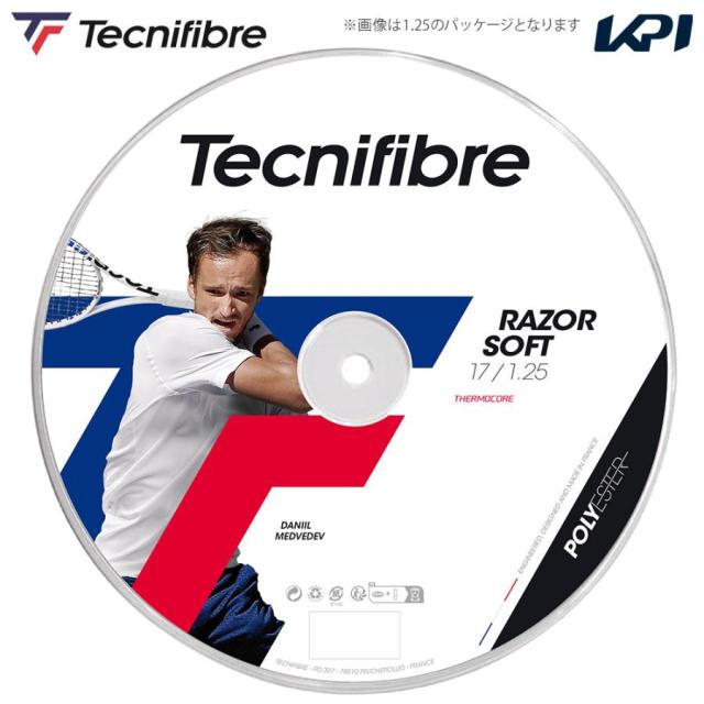 テクニファイバー Tecnifibre テニスガット・ストリング 200Mロール RAZOR SOFT 1.20 WHITE レーザーソフト ホワイト 04RRAS120W