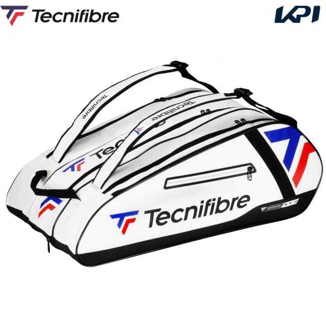 テクニファイバー Tecnifibre テニスバッグ・ケース    2025 TOUR ENDURANCE WHITE 15R ラケットバッグ（ラケット15本収納可） 40TOUW2515