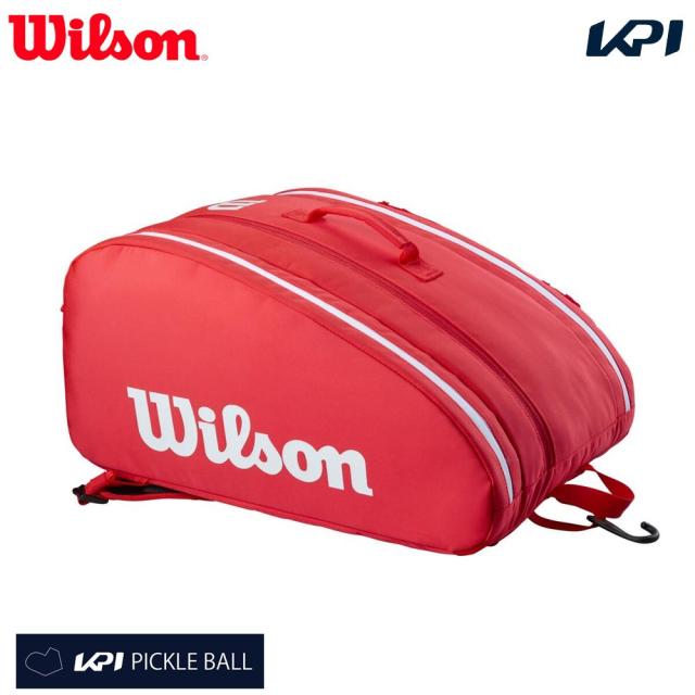 ウイルソン Wilson ピックルボールバッグ・ケース    PICKLEBALL TOUR RED BAG ツアーバッグ レッド WR8909501001