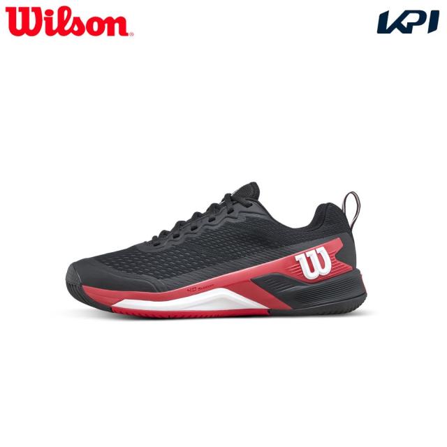 ウイルソン Wilson テニスシューズ メンズ   RUSH PRO 4.5 Black/Rd/Wh ラッシュプロ 4.5 オールコート WRS334330U