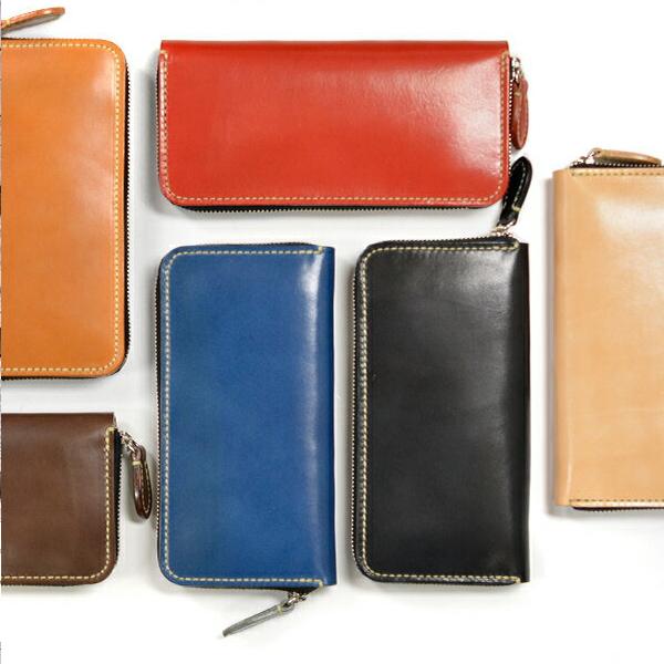 長財布 メンズ レディース 本革 ラウンドファスナー ブランド CROSS ROADS クロスロード【送料無料】グロー ラウンドウォレット 栃木レザ