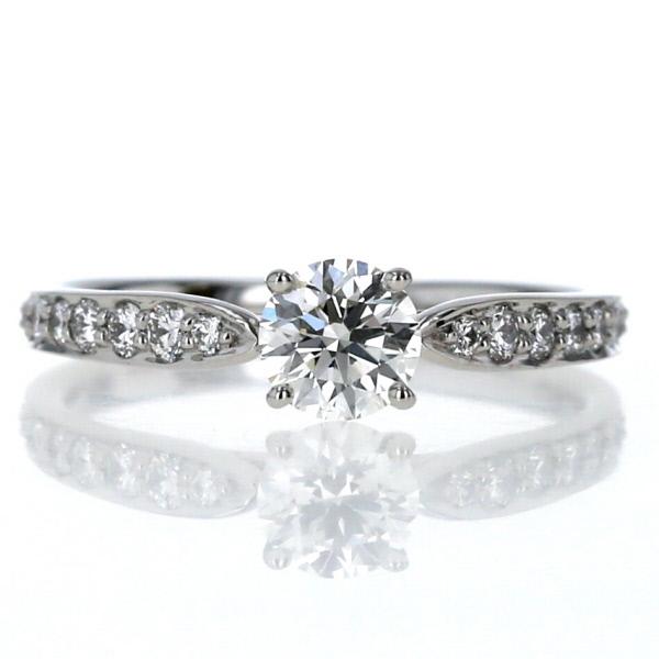 TIFFANY＆Co ティファニー Pt950 プラチナ ハーモニー リング ダイヤモンド0.42ct 絞り ライン マリッジ 7.5号【新品仕上済】【zz】【中の通販はau PAY ...
