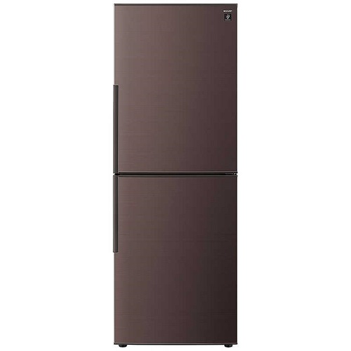 冷蔵庫 2ドア 右開き 280L 280リットル 新生活 一人暮らし 単身 アコールブラウン シャープ SJ-PD28P-T