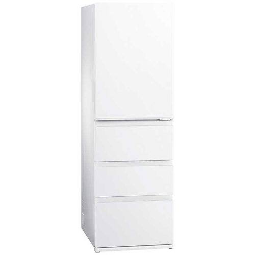 冷蔵庫 4ドア 452L 右開き マットクリアホワイト アクア AQR-VZA45R-W