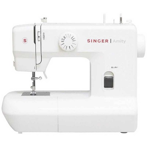 コンパクト電動ミシン Amity フットコントローラー付き ホワイト シンガー SN20A