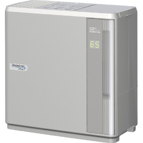 加湿器 ダイニチ マットグレー ハイブリッド式 300ml/h 2.4L HD-N325-H