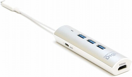 プリンストン PRINCETON USB TypeC ドッキングステーションミニ PUD-PDC3HSVA シルバー PD+USB HUB ...
