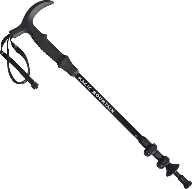 マジックマウンテン MAGIC MOUNTAIN アウトドア クランプTグリップ 3段式1本  MP113T  MP113T BLK