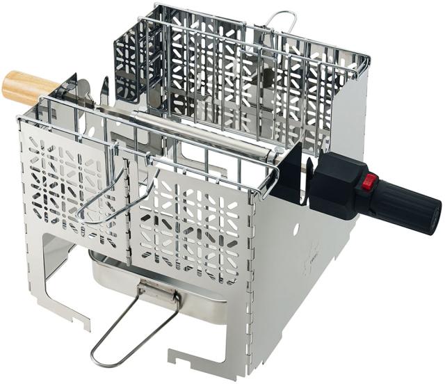 ロゴス LOGOS アウトドア くるくるクッキングリル   81064153