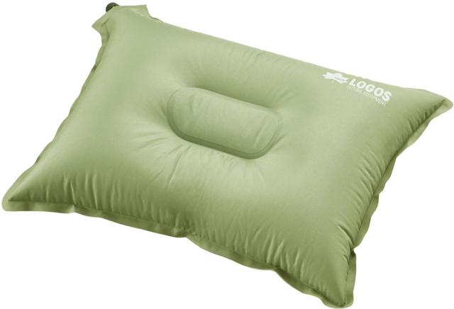 ロゴス LOGOS アウトドア セルフインフレート まくら キャンプ テント 寝具 車中泊 カラーリバーシブルデザイン コンパクト ソロキャン セルフインフレーム  72884223