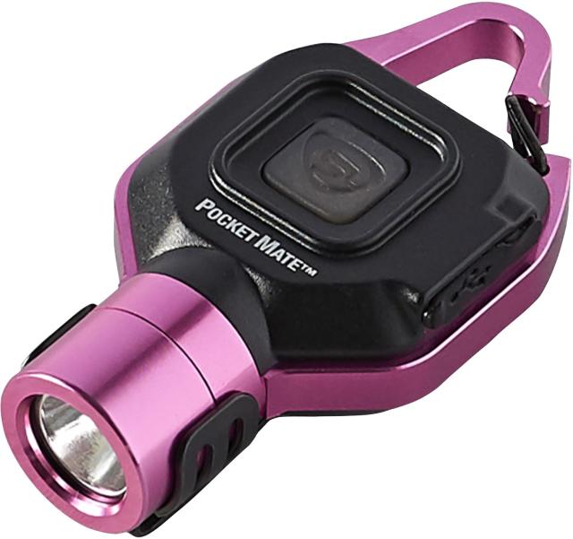 ストリームライト StreamLight アウトドア ハンズフリーライト ポケットメイトUSB ピンク 懐中電灯 携行 ハンズフリー 照明 LED USB充電式 クリップ カラビナ ランニング 夜道 超小型  SL73303000