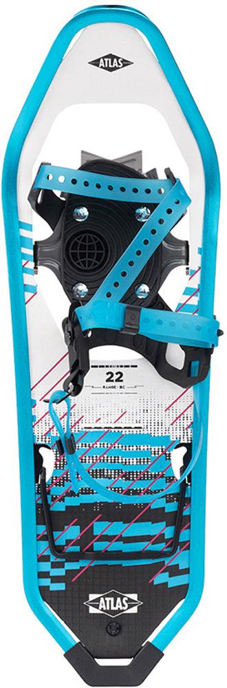 アトラス ATLAS アウトドア レンジ BC 22 スノーシュー 山岳用 バックカントリーツアー コンパクト クランポン 雪山 ヒールリフトバー 軽量 グリップ力  1831945