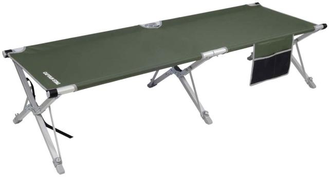 キャプテンスタッグ CAPTAIN STAG アウトドア 簡単フィールドGIベッド  オリーブ   UB2009
