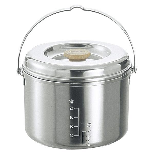 キャプテンスタッグ CAPTAIN STAG アウトドア 3層鋼ごはん炊きクッカー 5合   M8610