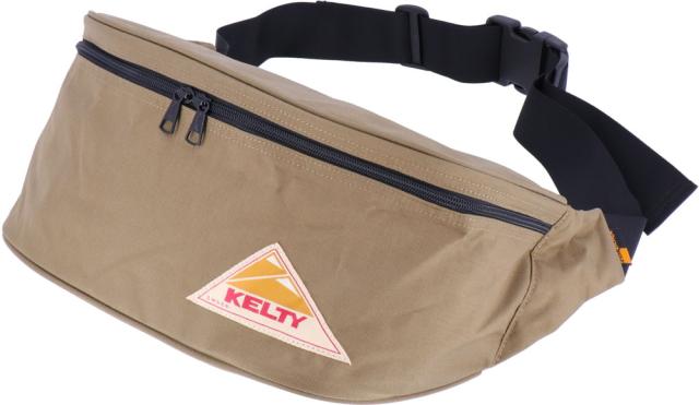 ケルティ KELTY アウトドア ビッグ ファニー 12L BIG FANNY ボディバッグ ウエストバッグ ウエストポーチ 大型 かばん 斜め掛け キャンプ フェス 通勤 通学 レジャー  32591804 TAN
