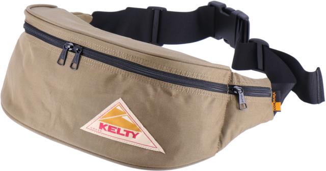ケルティ KELTY アウトドア ミニ ファニー MINI FANNY ボディバッグ ウエストポーチ ショルダー ポケット付き フェス 長財布収納   32591825 TAN