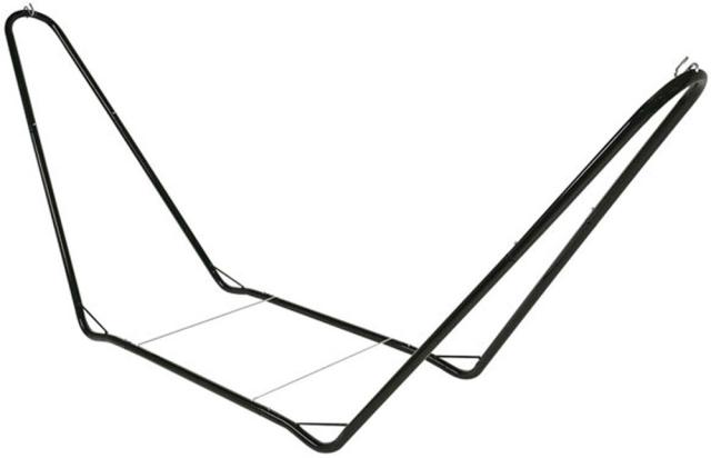 キャプテンスタッグ CAPTAIN STAG アウトドア スチールポールハンモック用スタンド3 ブラック  ハンモック スタンド キャンプ テント タープ   UD2015