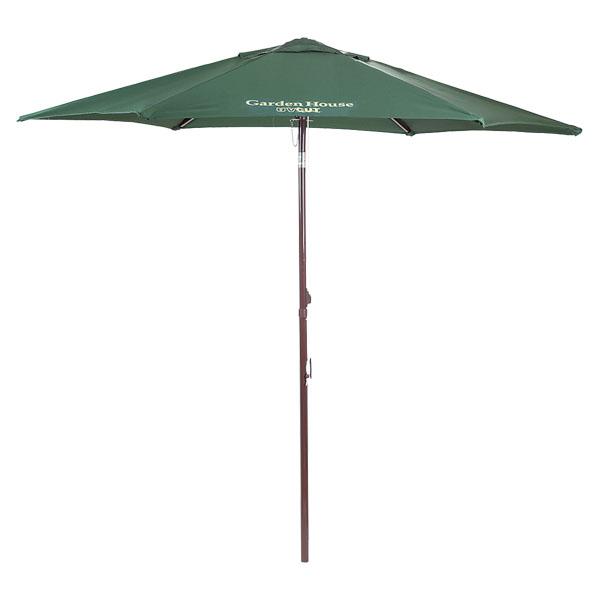 キャプテンスタッグ CAPTAIN STAG アウトドア ガーデン アルミパラソル250UV グリーン   MG0339