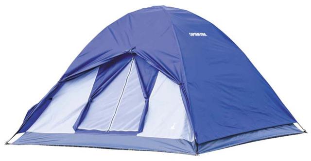 キャプテンスタッグ CAPTAIN STAG アウトドア クレセント 3人用ドームテント ネイビー  UA-48  UA0048