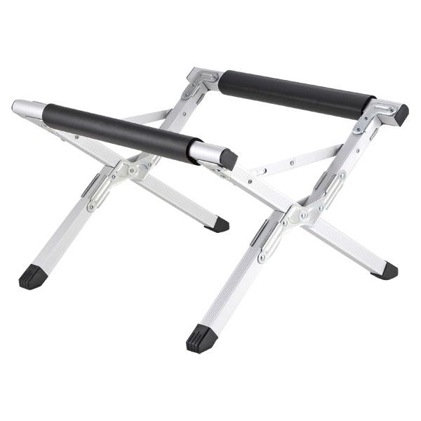 キャプテンスタッグ CAPTAIN STAG アウトドア アルミクーラースタンド UE-0051 クーラーボックススタンド グラウンド 運動部 部活 熱中症対策 収納バック付 耐荷重120kg 台 体育館 備品  UE0051