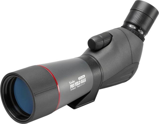 プロフィールドガイヤPFG-48A傾斜型 フィールドスコープ 野鳥観察 三脚取り付け可能 防滴 専用ケース付 キャンプ ハイキング ウォッチング レジャー  147279