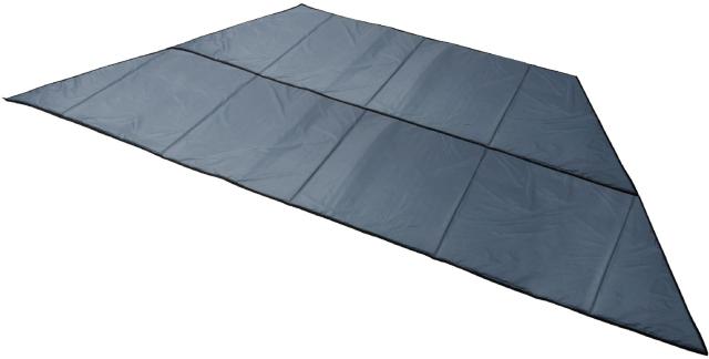 TENT　FACTORY アウトドア テントインフォールディングクッションマットOP 台形 テントマット インナーマット ワンポールテント キャンプ レジャー テント コンパクト ピクニック 運動会 TFFDTINOP