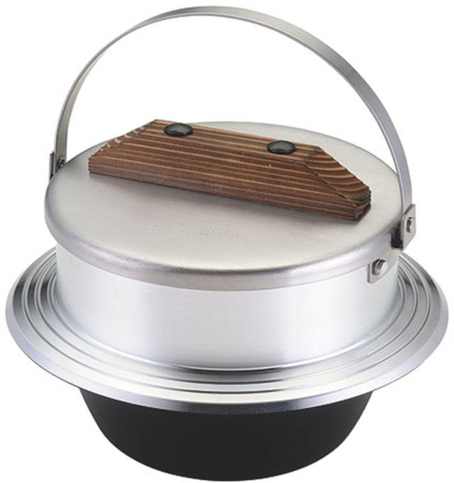 ユニフレーム UNIFLAME アウトドア キャンプ羽釜 3合炊き 660218 クッキング バーベキュー BBQ ご飯 炊飯 4ヶセット  660218