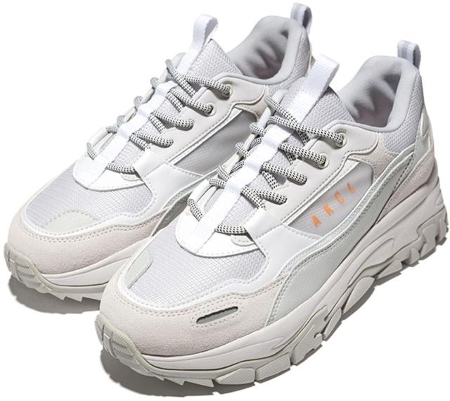 アキクラシック AKIII CLASSIC カジュアルシューズ AKIII URBAN TRACKER ダッドシューズスタイル 反射板 シューレス AKCL 厚底 通学 通勤 散歩 靴 運動靴 スニーカー  AKC0003 WGO
