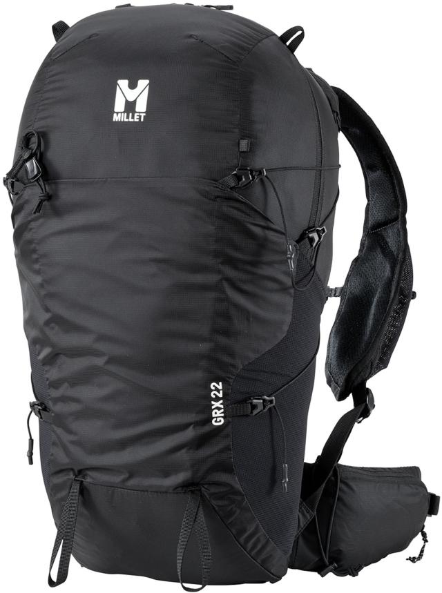 ミレー MILLET アウトドア GRX 22 バックパック リュックサック リュック 登山 山登り ハイキング トレッキング デイハイク 軽量 快適な背負い心地 フィット感 安定性  MIS01303