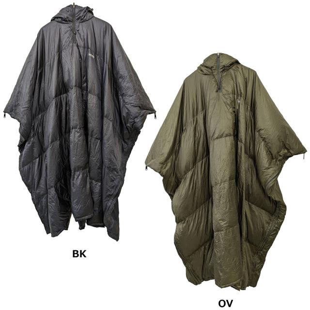 プロモンテ PUROMONTE アウトドア ダウンマルチポンチョ  GKP13