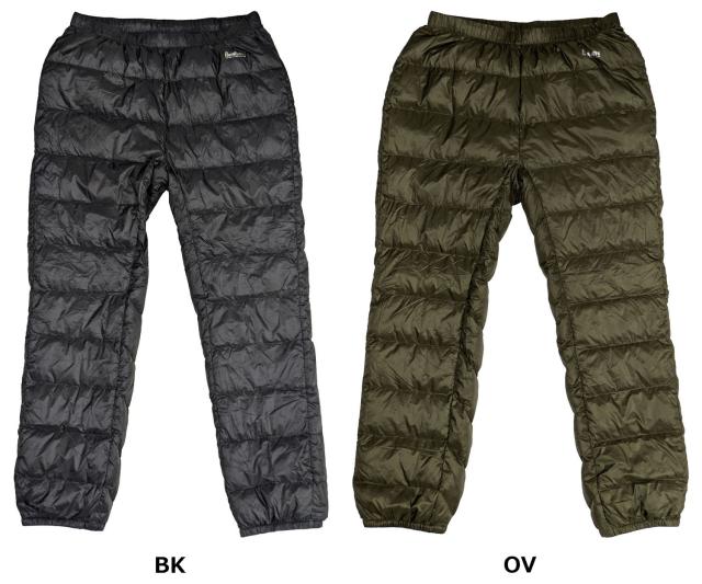 プロモンテ PUROMONTE アウトドア ダウンパンツ 70 WD034
