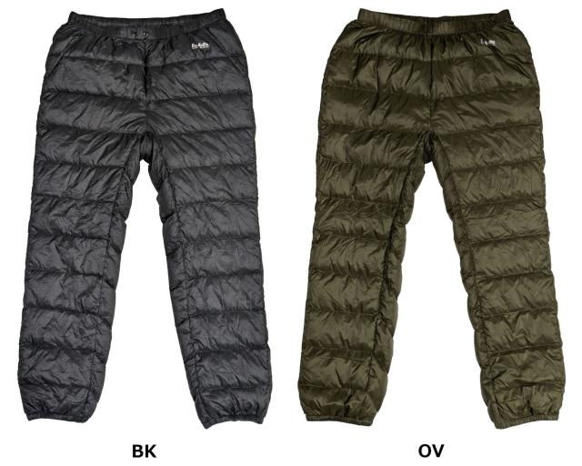 プロモンテ PUROMONTE アウトドア ダウンパンツ 120 WD035