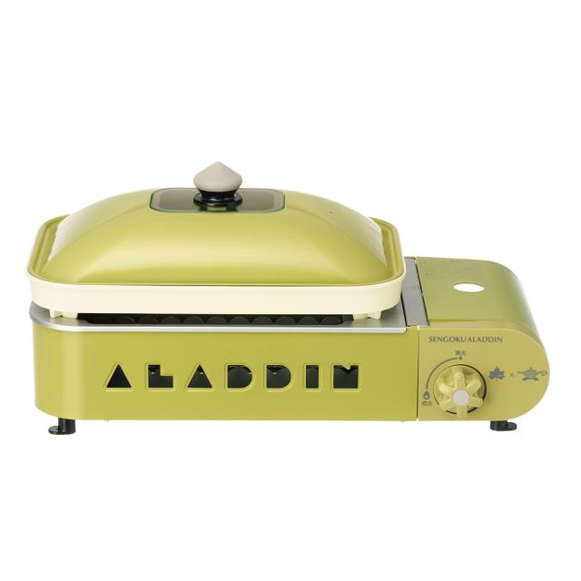 ロゴス LOGOS アウトドア ロゴス センゴク アラジン LOGOS×SENGOKU ALADDIN ポータブル ガス ホットプレート プチパン-BC キャンプ バーベキュー 火鍋 コンロ  81060015