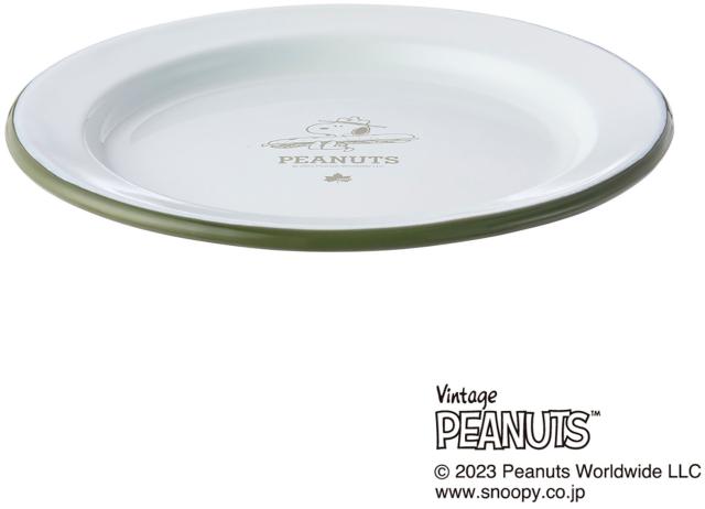 ロゴス LOGOS アウトドア SNOOPY BEAGLE SCOUTS 50YEARS  ホーロースモールプレート  86001115
